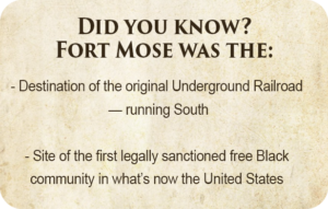 Fort Mose Historical Society – Fort Mose Historical Society – St ...